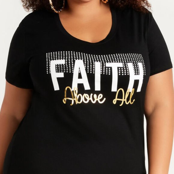 Ashley Stewart | Tops | Graphic Tee | Poshmark